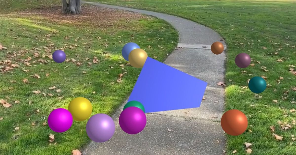 Tap and drop balls | Little tests | 8th Wall