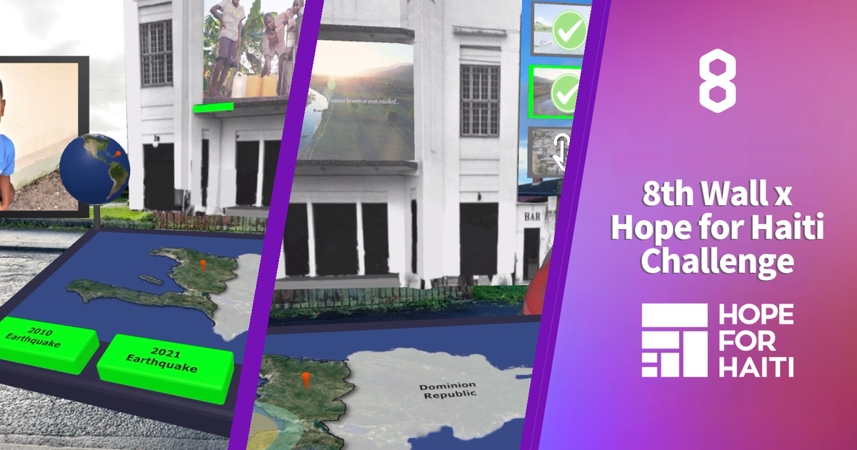 Hope For Haiti Challenge Entry | Mal Duffin | 8th Wall