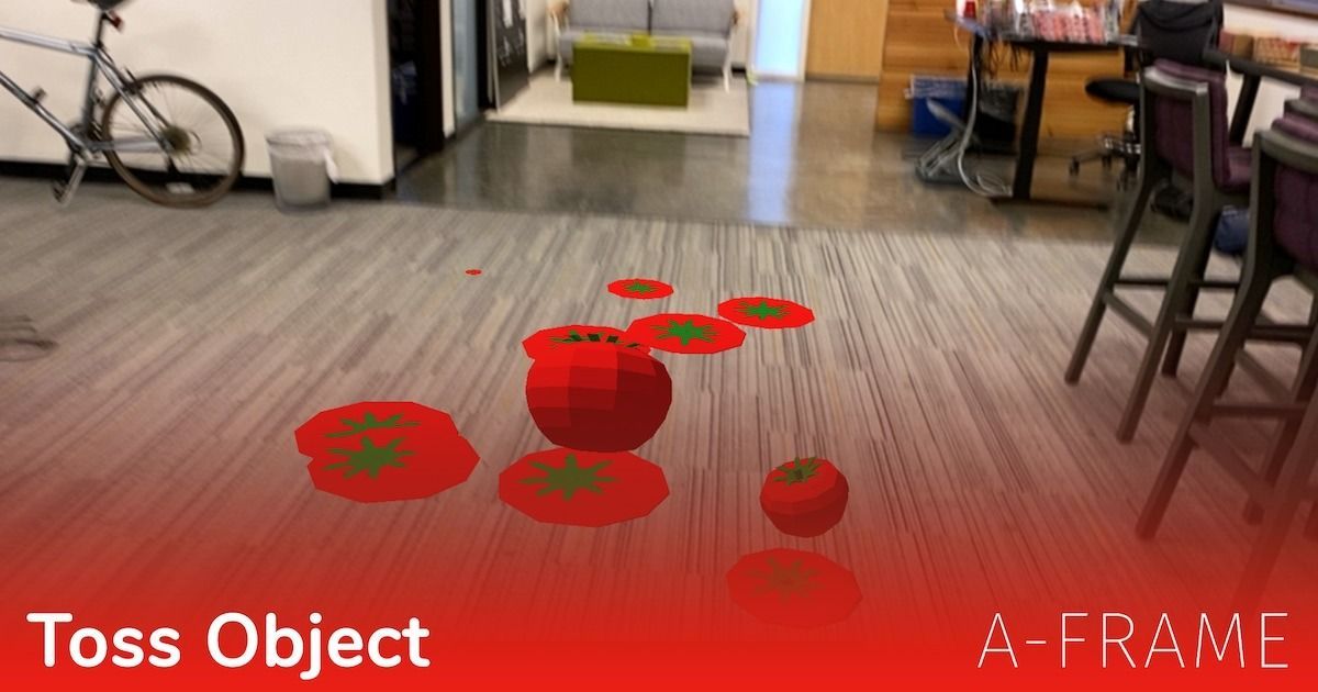 A-Frame: Toss Object | 8th Wall | 8th Wall