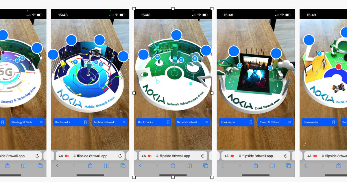 Nokia MWC 2023 | Equanimous Technologies | 8th Wall