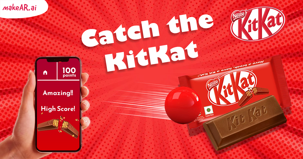 KitKat Catch the Break | MakeAR | 8th Wall