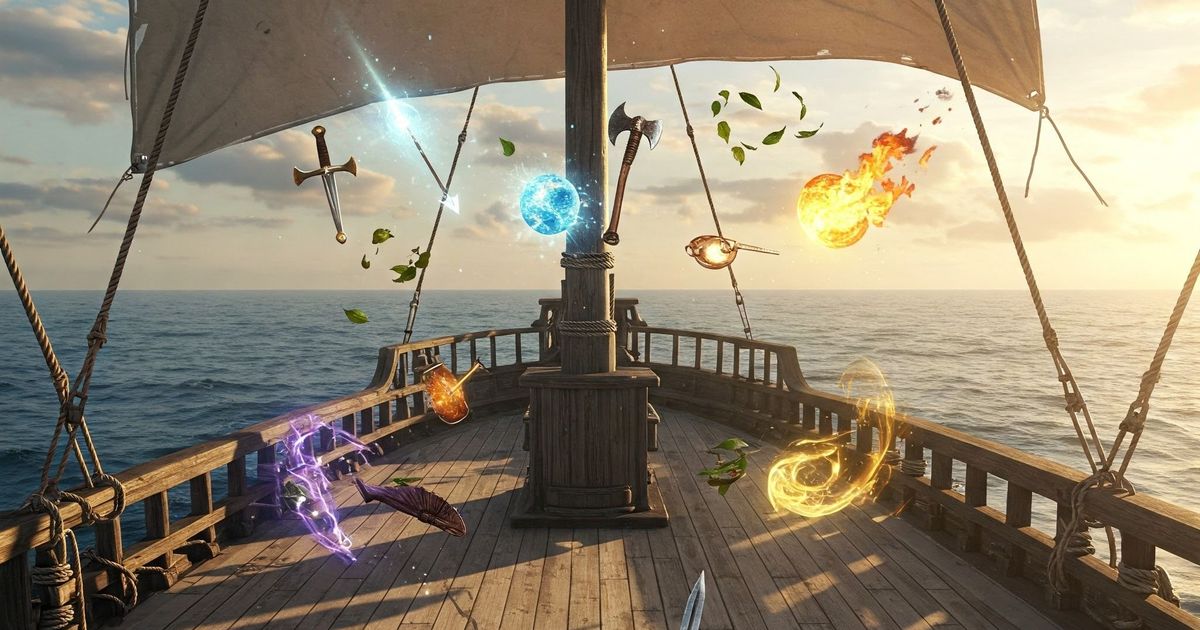 Elemental Sword | Andrew Thomason | 8th Wall