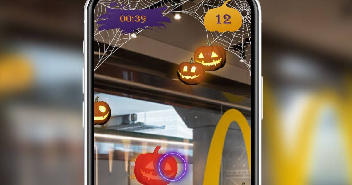 Pumpkin Attack | Linney Digital | 8th Wall