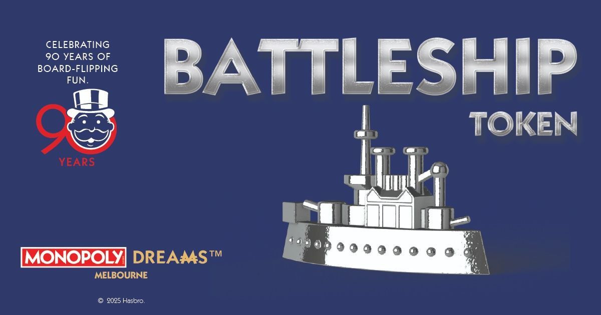 Monopoly Token - Battleship | Monopoly Dreams | 8th Wall