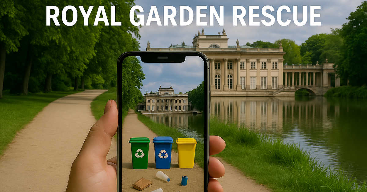 Royal Garden Rescue | Adrian Majewski | 8th Wall
