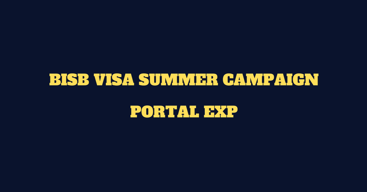BisB Visa Summer Campaign Portal Exp | CommUnion | 8th Wall