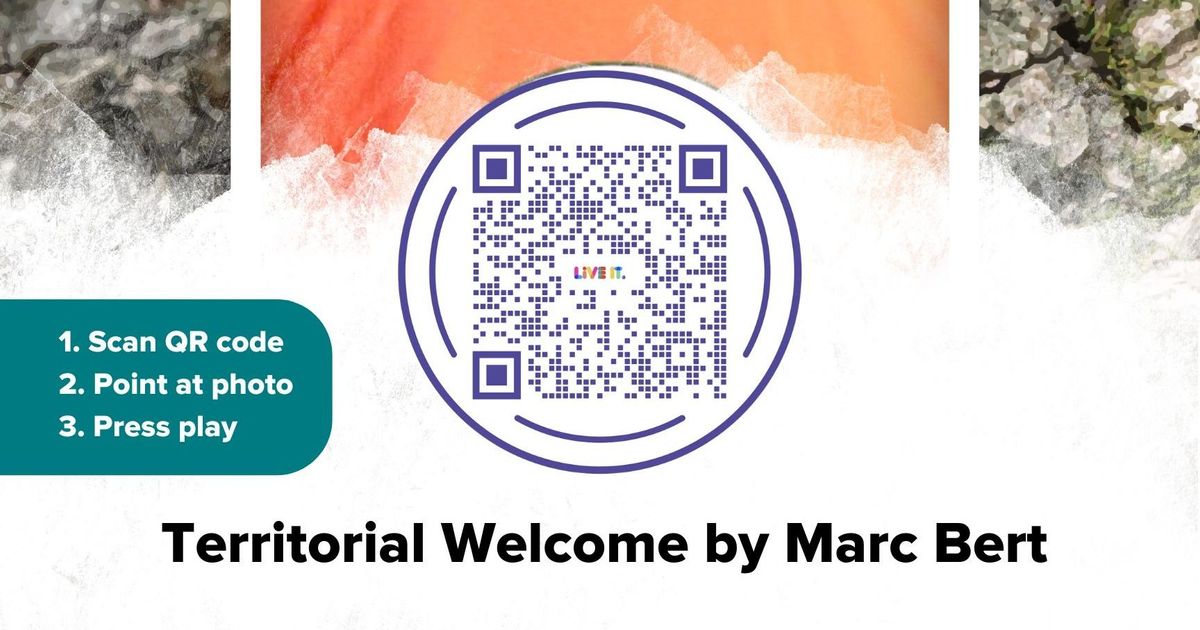 Territorial Welcome Marc Bert | Live it. Earth | 8th Wall