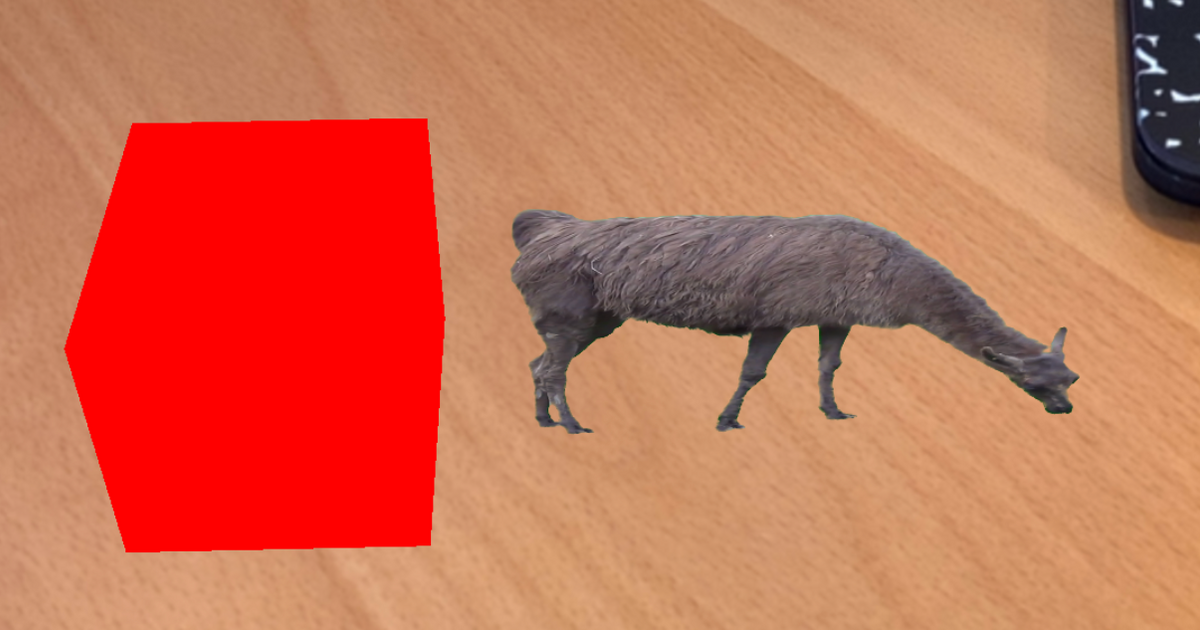 SLAM + Green Screen Video