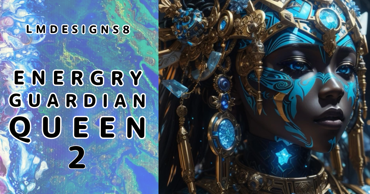 LMDESIGNS8 | ENERGY GUARDIAN QUEEN 2 💙 AR Experience | LMDesigns8 | 8th ...