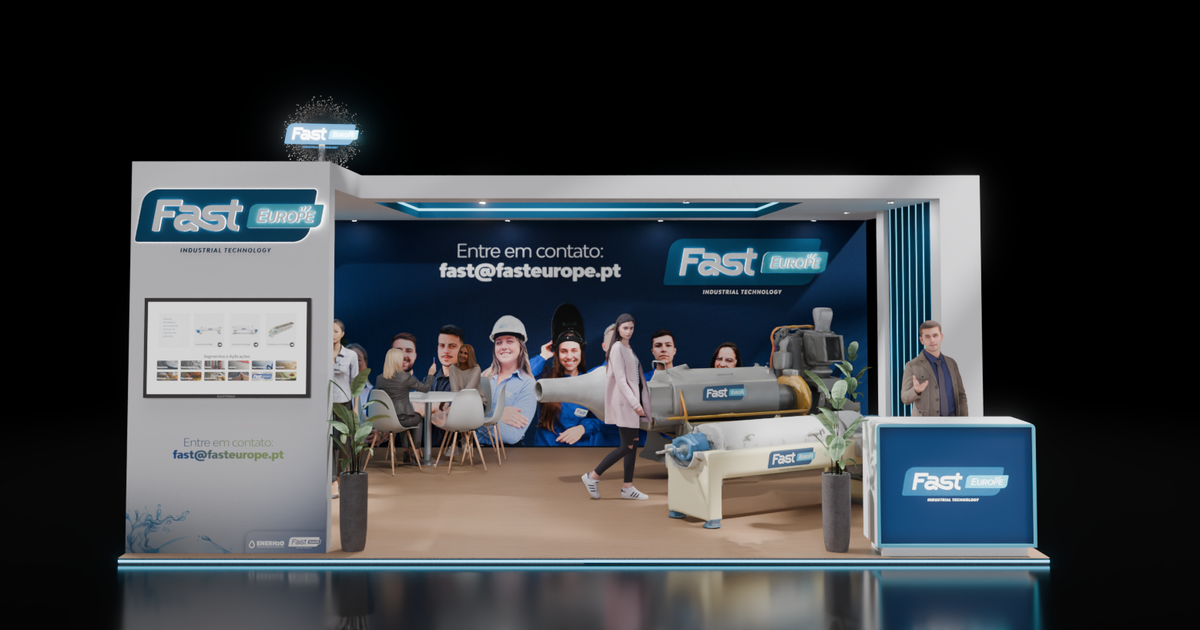 FAST Europe Stand VR | RSB - Comunicação na Imagem | 8th Wall
