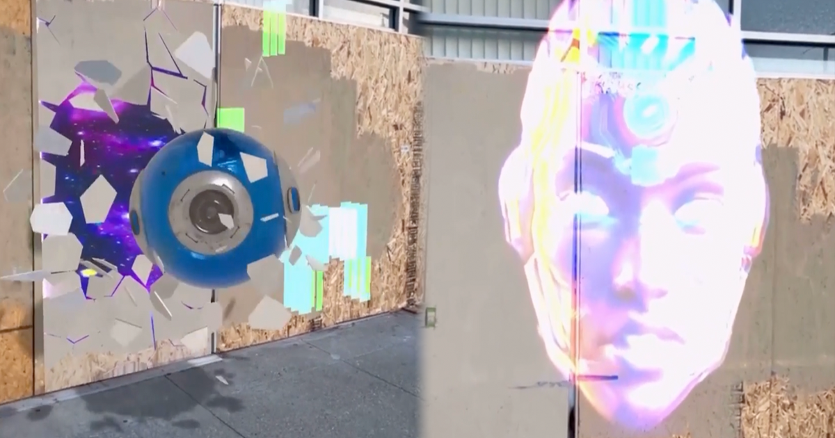 VPS Portal - AI Generated Textures | Ian Curtis | 8th Wall