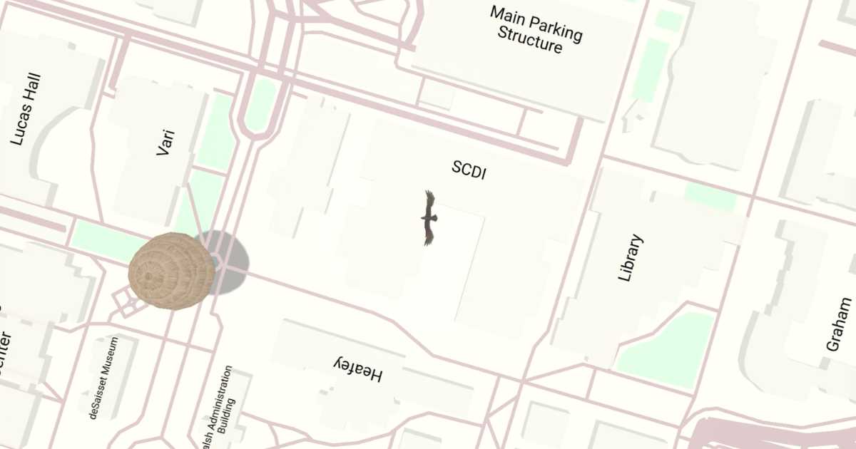 Map UI | Ohlone Tribe + Santa Clara U | 8th Wall