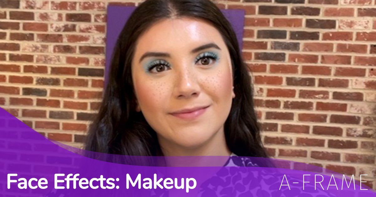 A-Frame: Face Effects Makeup | 8th Wall | 8th Wall