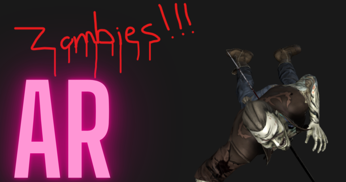 Zombie AR | AnastasiaVR | 8th Wall
