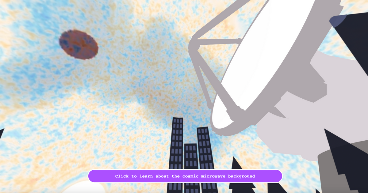 Sky Effects: cosmic microwave background | Xiaohan Wu | 8th Wall