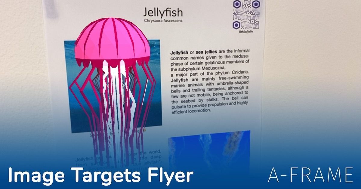 A-Frame: Image Targets Flyer | 8th Wall | 8th Wall