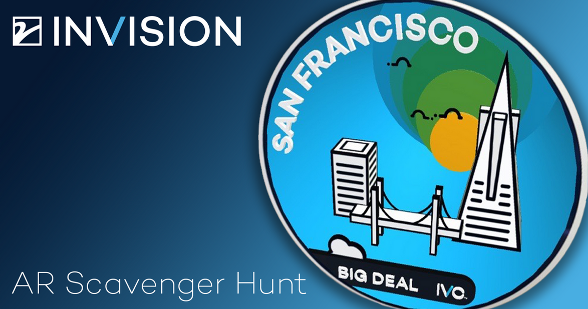 AR Scavenger Hunt | InVision Communications | 8th Wall