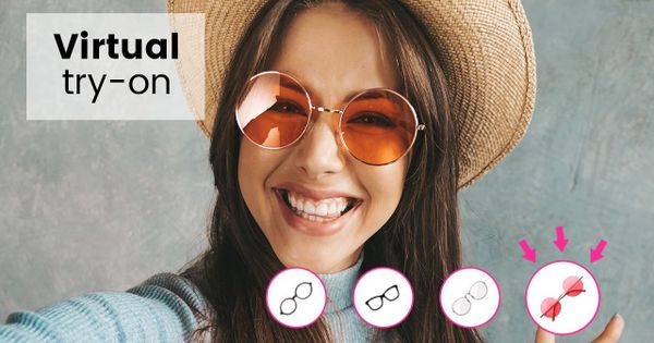 Virtual Try-On for Glasses & Sunglasses using 3D AR | NPN | 8th Wall