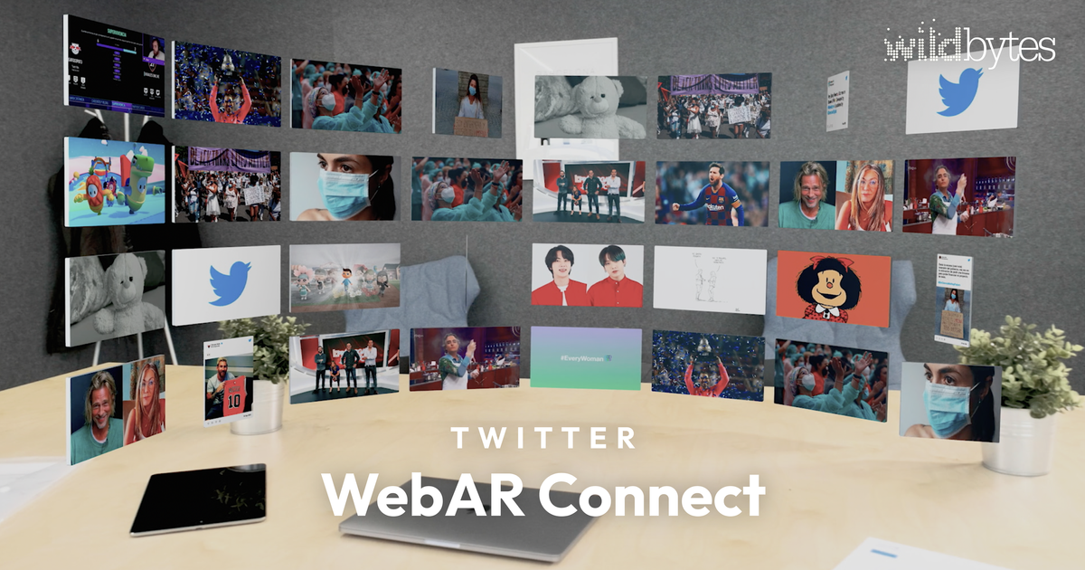 Twitter - WebAR Connect | Wildbytes | 8th Wall