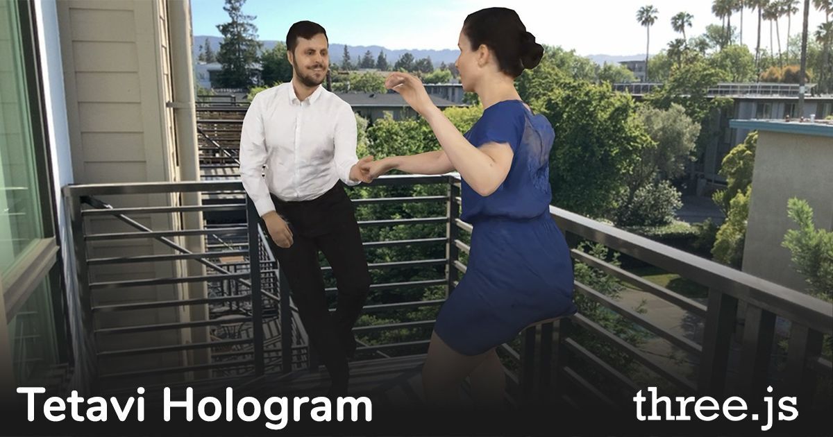 three.js: Tetavi | 8th Wall Playground | 8th Wall