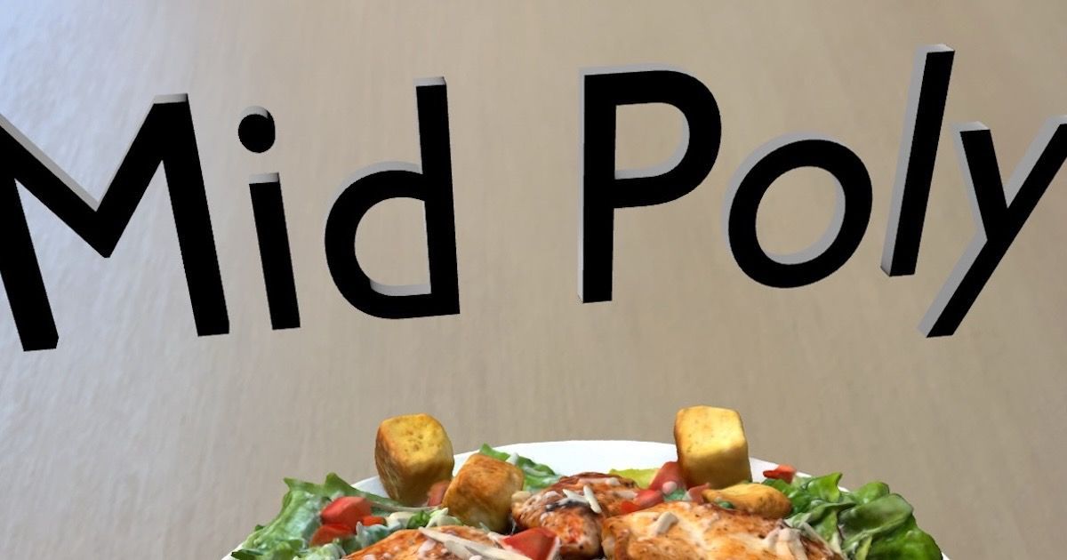 Mid Poly Test 12/20/24 | Andrew Jaffee | 8th Wall