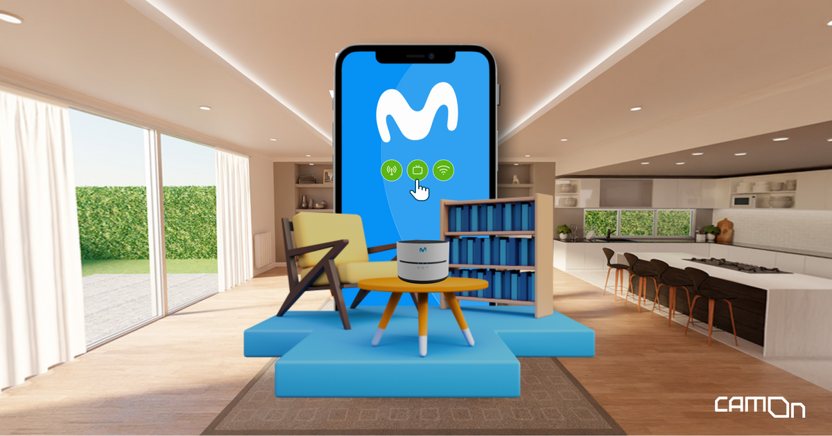 Telefónica Movistar - Web 360 + AR | CamOn - XR Tech | 8th Wall