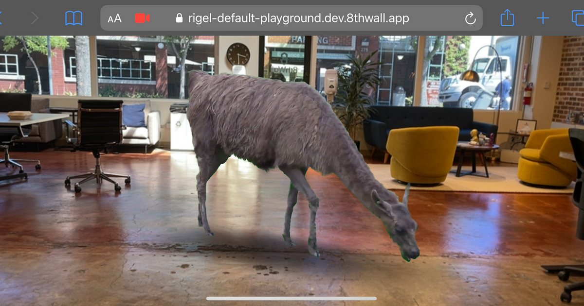 three.js: Green Screen Video | 8th Wall Playground | 8th Wall