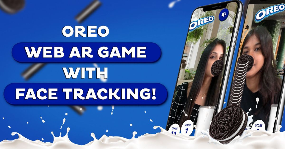 Oreo Playful Dunks: Oreo's Web AR Game Enabled by Face-Tracking, with ...
