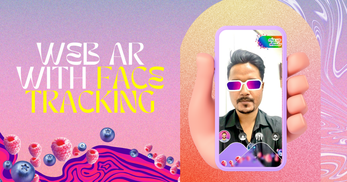 Mix Up your moods: An Upload and Win AR filter,with exciting vouchers! | Octech Digital | 8th Wall