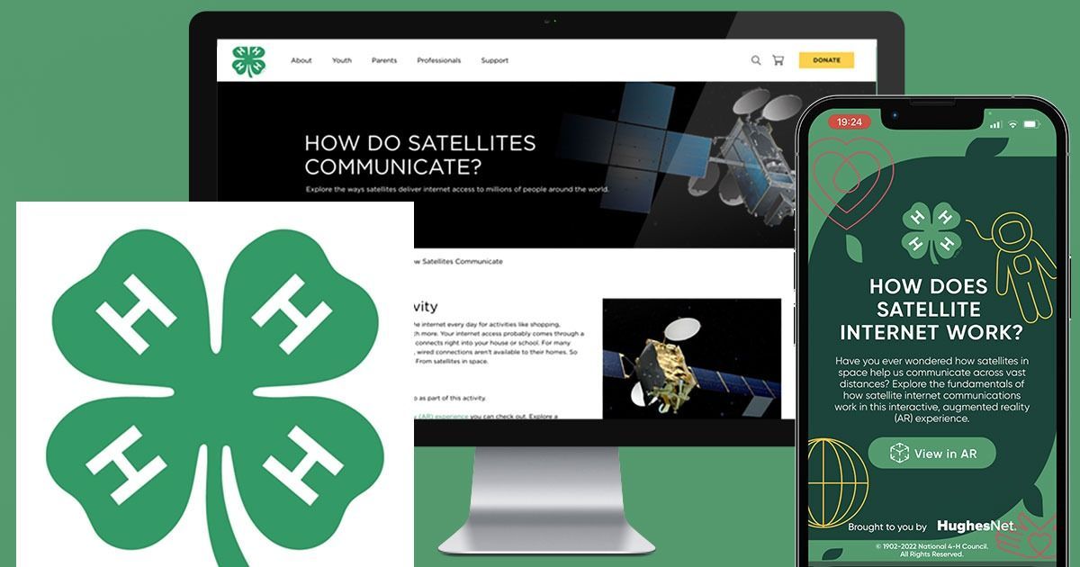 National 4-H Council Uses AR to Teach Students How Satellite Internet ...