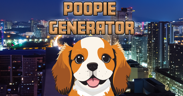 POOPIE GENERATOR | TaylorMakesNoise | 8th Wall