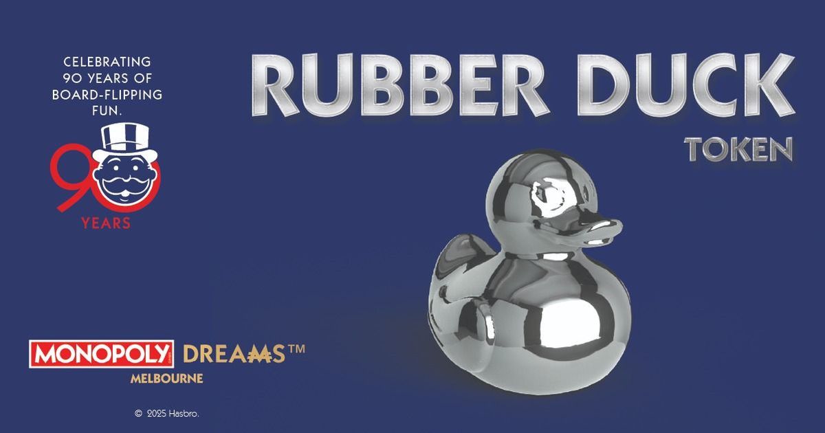 Monopoly Token - Rubber Duck | Monopoly Dreams | 8th Wall