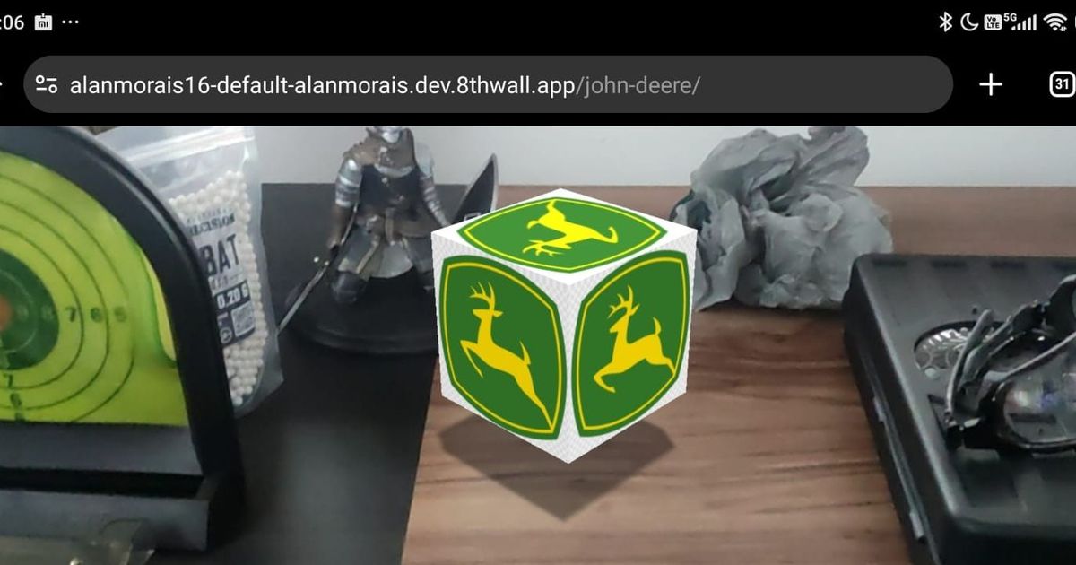 John Deer AR | Dazain Studio | 8th Wall