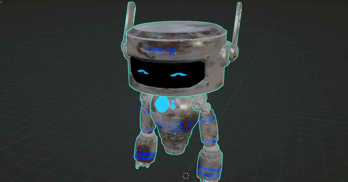 Cre-8 Bot Animation | Art of Mograph | 8th Wall