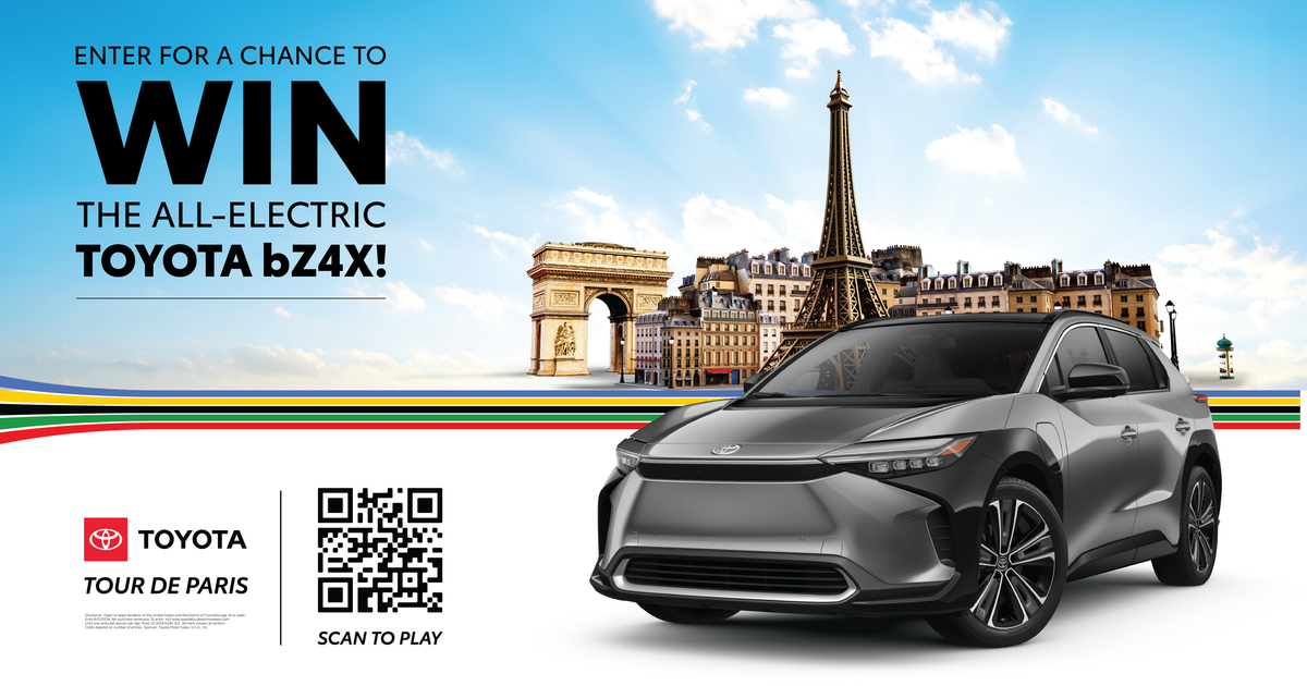 Toyota Tour de Paris - WebAR Game | Rock Paper Reality | 8th Wall