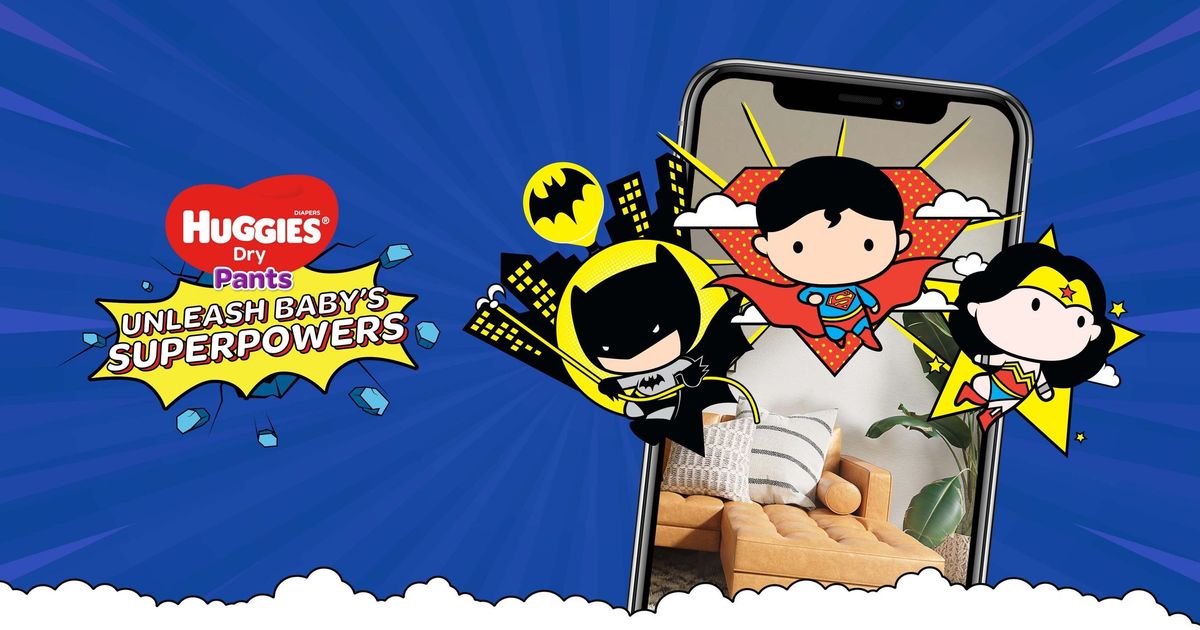 Huggies SuperHero Edition | Xtendr | 8th Wall
