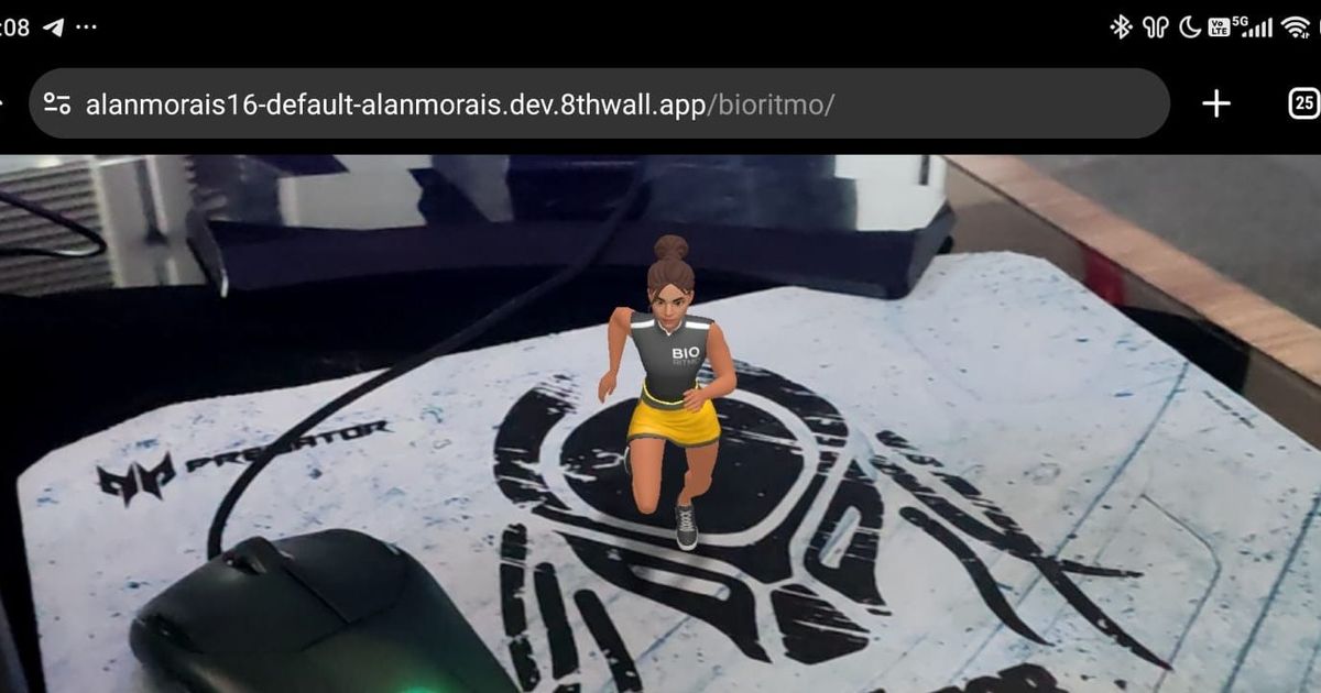 AR Bio Ritmo | Dazain Studio | 8th Wall