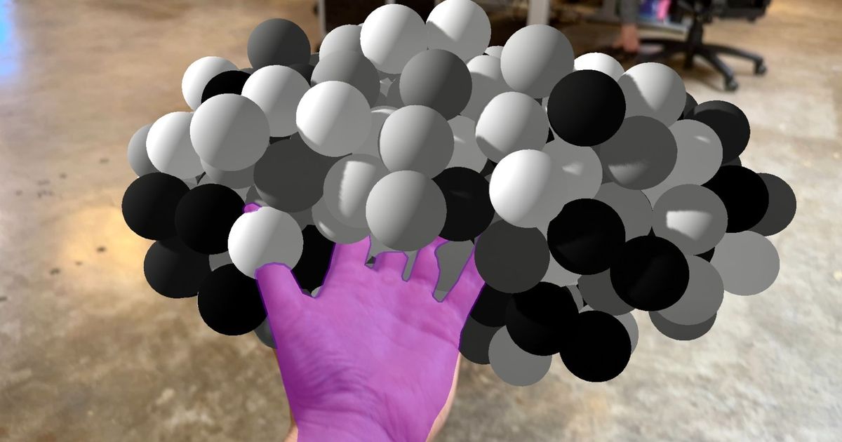 Real-Time Hand Physics | Ian Curtis | 8th Wall