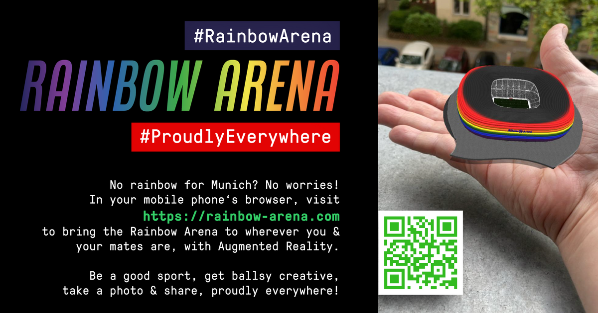 Rainbow Arena. Proudly Everywhere.