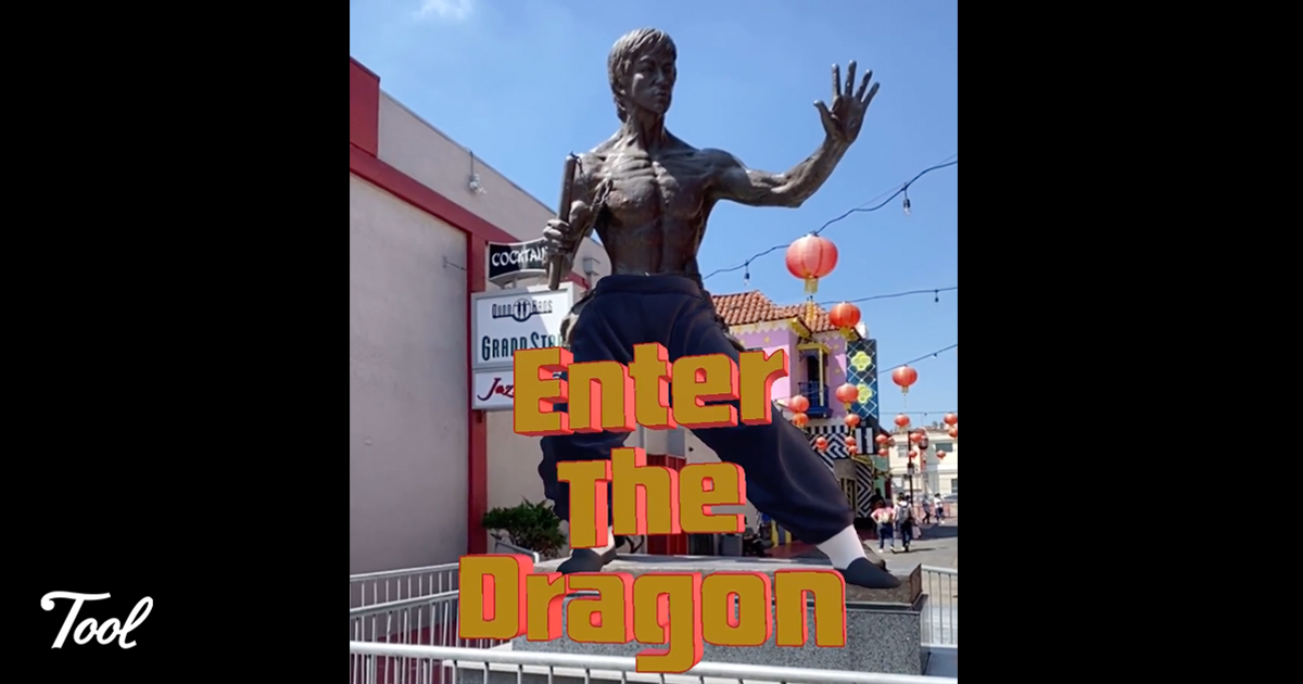 AR Tribute to Bruce Lee | Tool | 8th Wall
