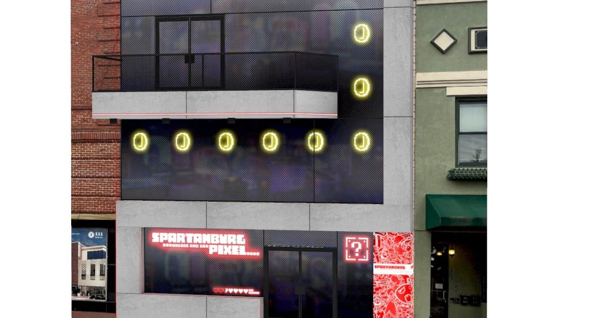 Spartanburg Arcade Building Example | Mellco Creative | 8th Wall