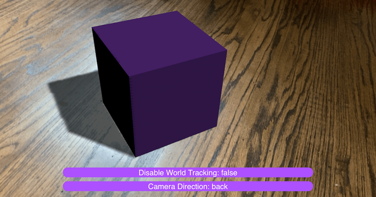 Swap Camera Settings | 8th Wall Playground | 8th Wall