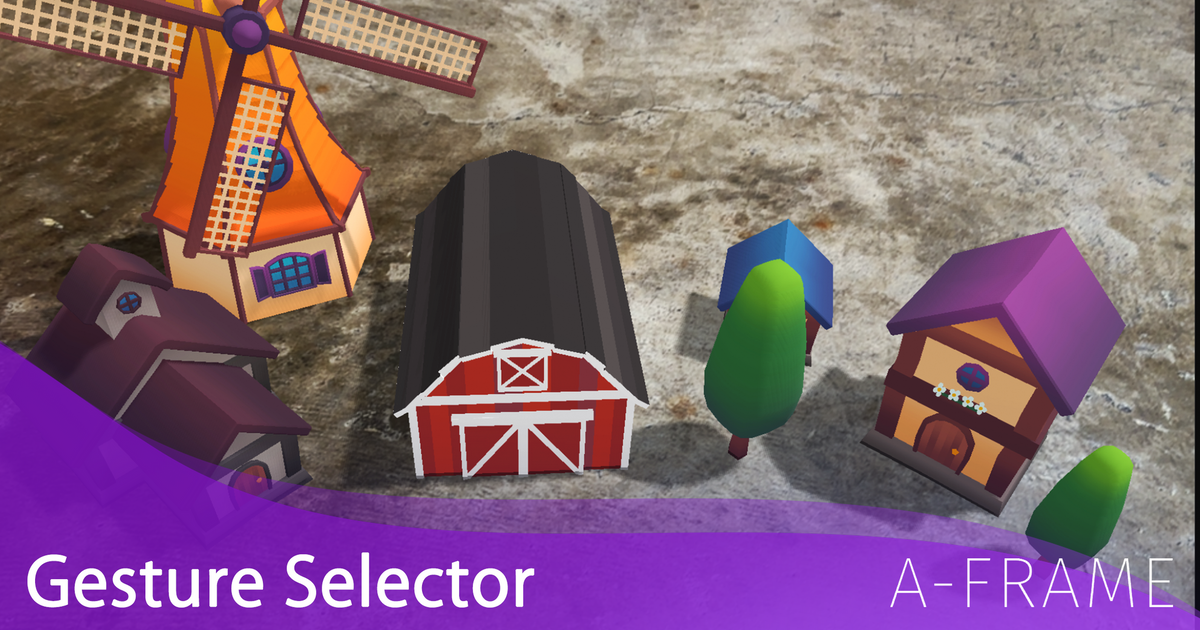 A-Frame: Gesture Selector | 8th Wall Playground | 8th Wall