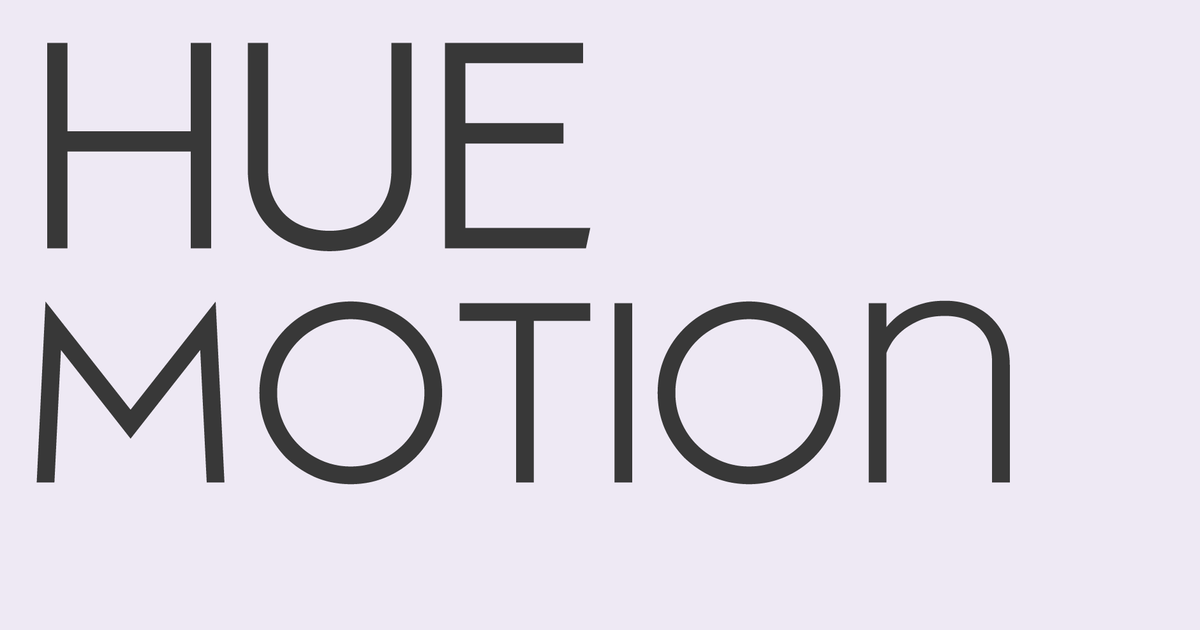 fish logo motion | Hue Motion | 8th Wall