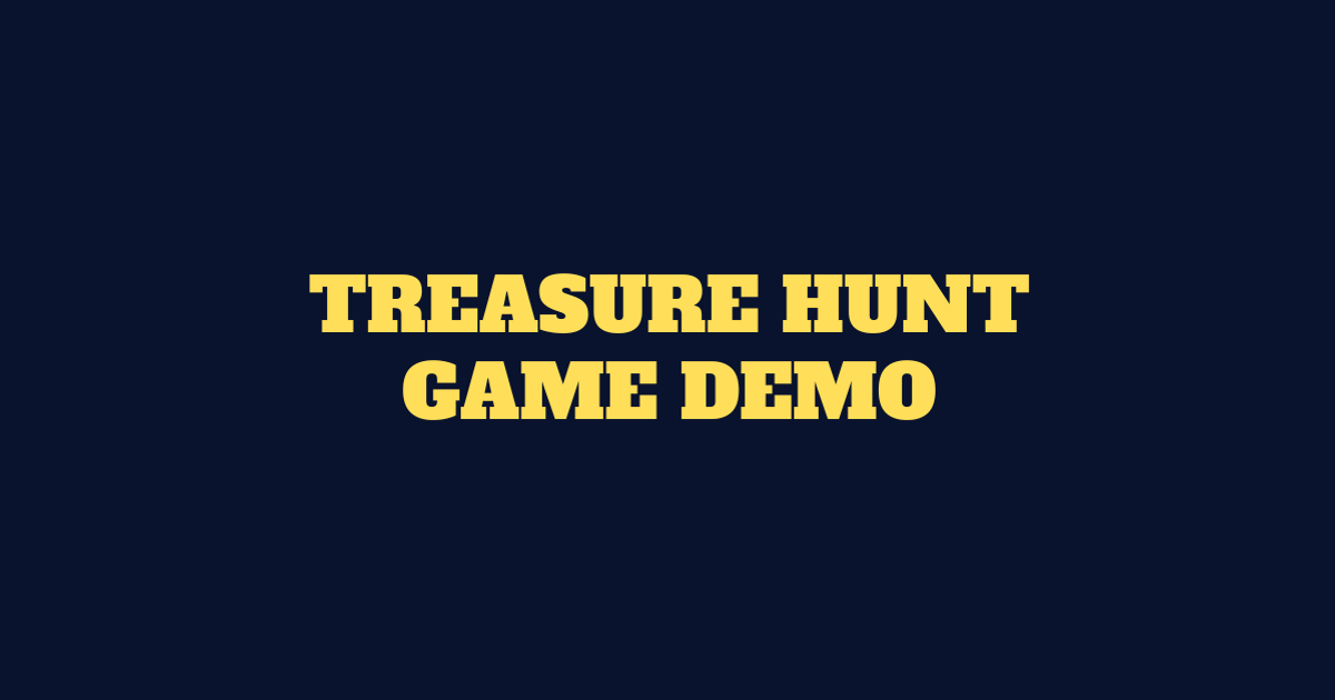 Treasure Hunt | Equanimous Technologies | 8th Wall