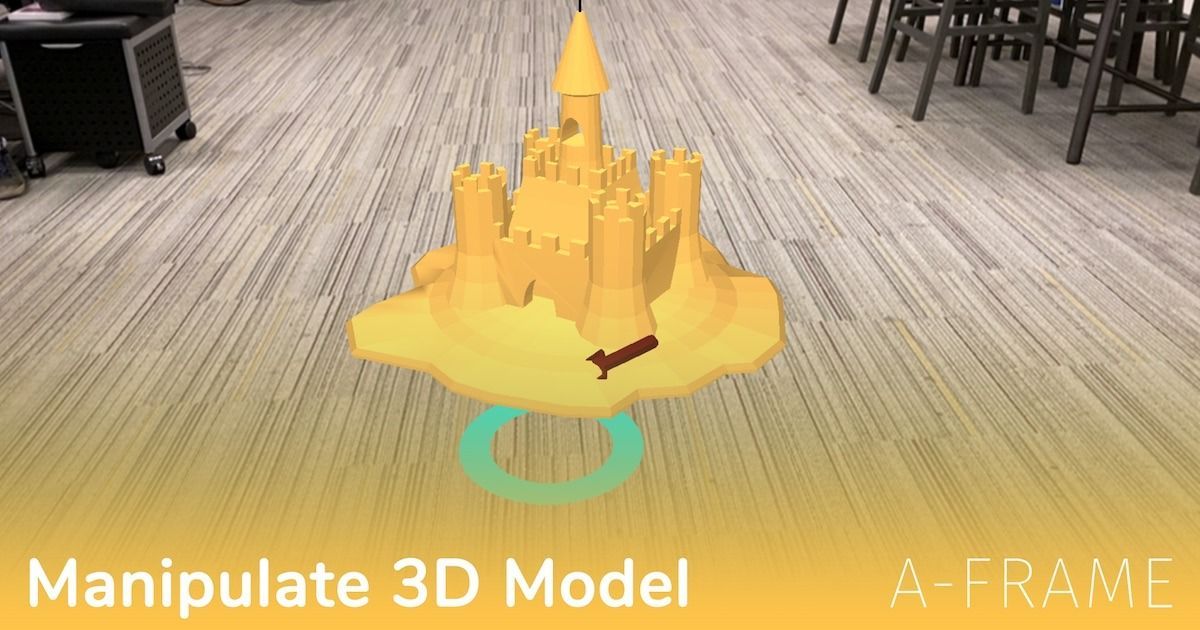 A-Frame: Manipulate 3D Model | 8th Wall | 8th Wall