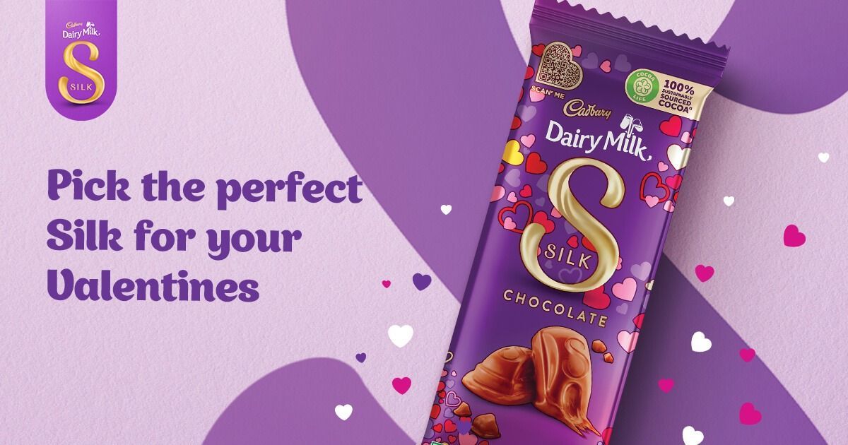 Cadbury Silk packaging comes to life in AR with Personalised Messages ...