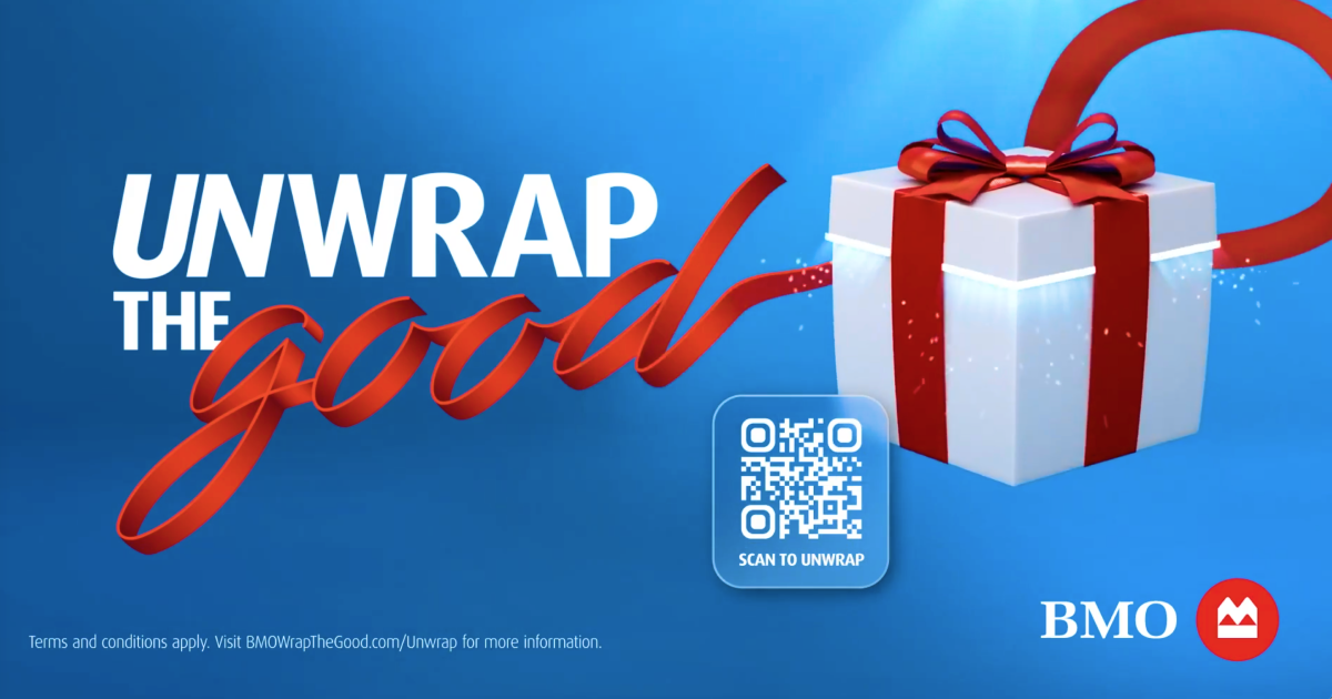 BMO Unwrap The Good | Rose Digital | 8th Wall