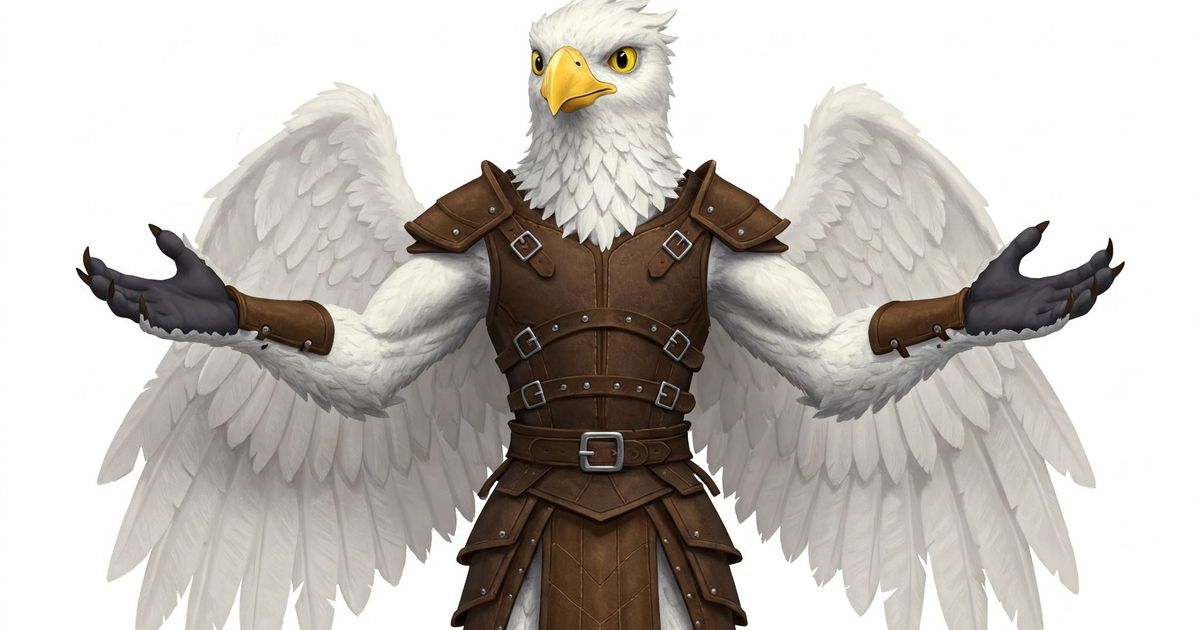 Leader of the Sky Isles Aarakocran | Andrew Thomason | 8th Wall