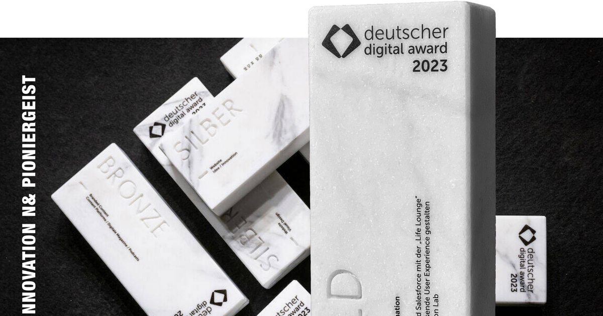 AR Trophy: Deutscher Digital Award 2023 | Web Developer | 8th Wall